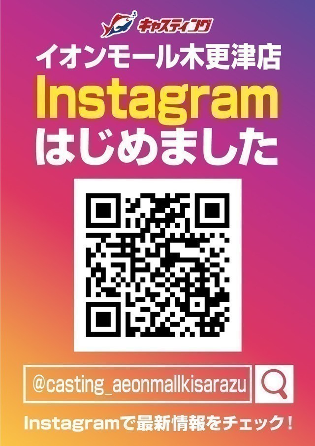 イオンモール木更津店 [釣具のキャスティング]